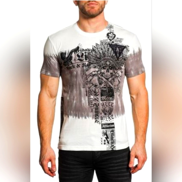 Affliction | Shirts | Rare Affliction Damage Case Shirt Ufc Bjj Venum ...